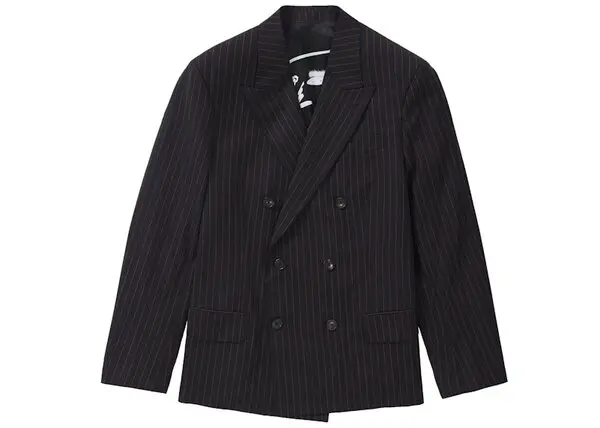 Supreme Jean Paul Gaultier Pinstripe Double Breasted Blazer