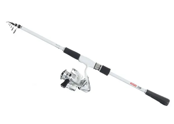 Supreme Daiwa Dv1 Fishing Rod And Reel - White