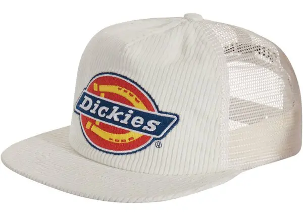 Supreme Dickies Corduroy 5-panel Cap - White