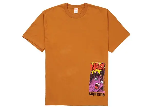 Supreme Does It Work Tee Shirt - Burnt Orange