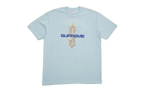 Supreme Diamonds Tee Shirt - Pale Blue
