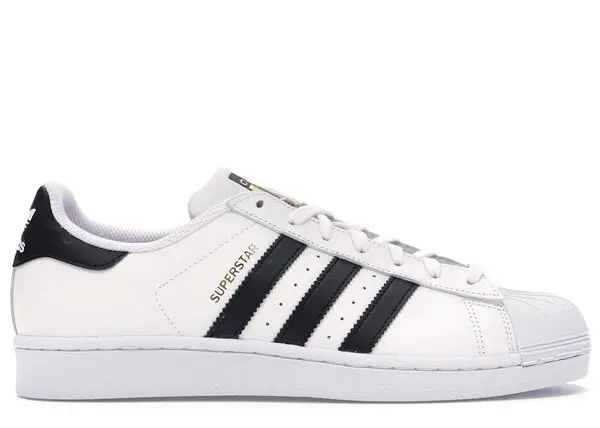 Adidas Superstar Athletic Sneakers - Cloud White/core Black/cloud White