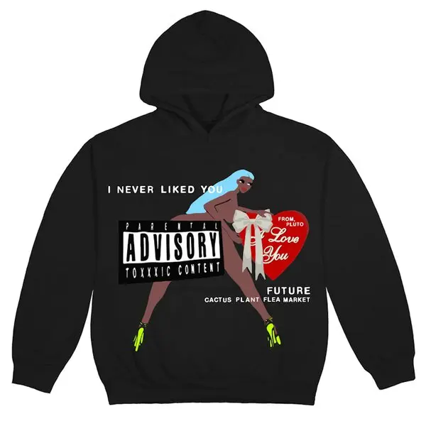 CACTUS PLANT FLEA MARKET X Future I Love You Hoodie - Black
