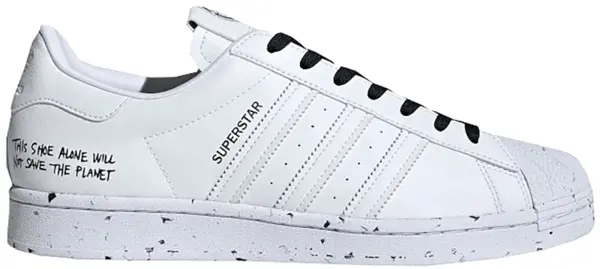 Adidas Superstar Clean Classics - Cloud White/cloud White/core Black