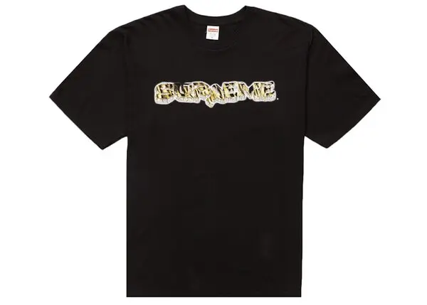 Supreme Diamond Tee Shirt - Black