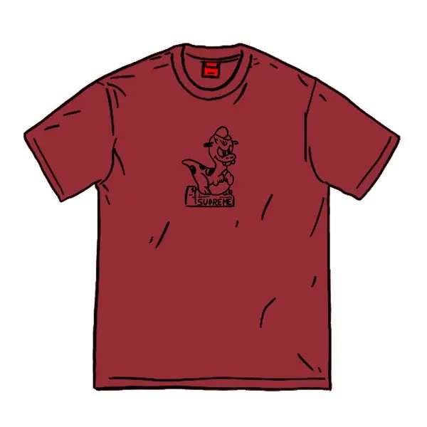 Supreme Dinosaur Tee Shirt