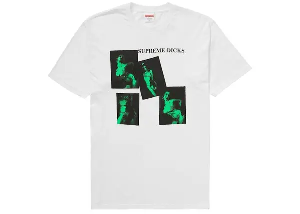 Supreme Dicks Tee Shirt - White