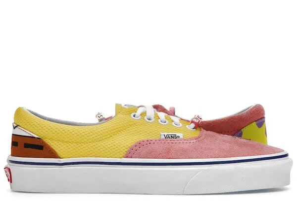 VANS Era Sandy Liang Spongebob Best Friends Sneakers - Black/yellow/white