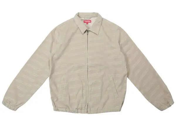Supreme Debossed Logo Corduroy Jacket - Tan