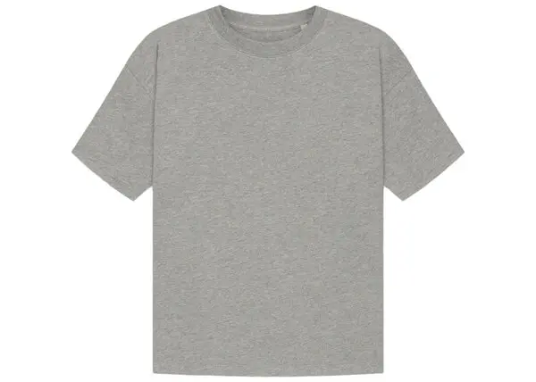 Fear Of God Essentials Tshirts - Dark Heather Oatmeal