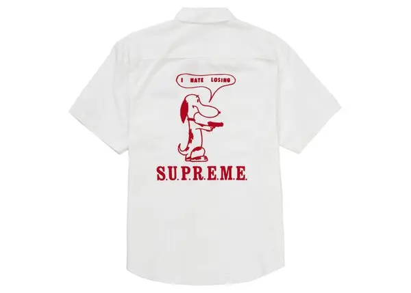 Supreme Dog Short Sleeve Work Shirt