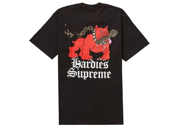 Supreme Dog Tee Shirt - Black
