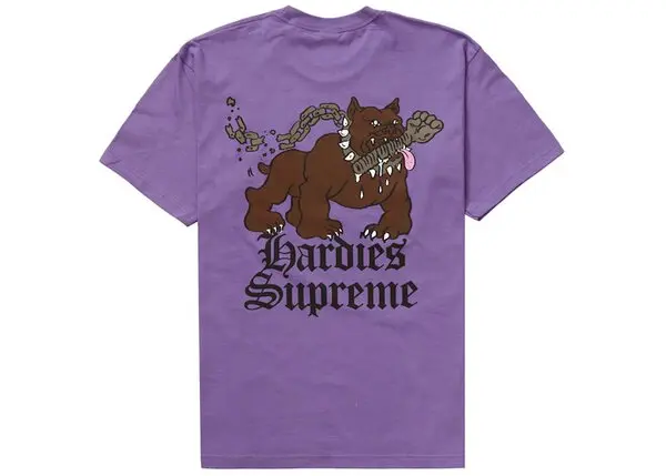 Supreme Dog Tee Shirt - Purple