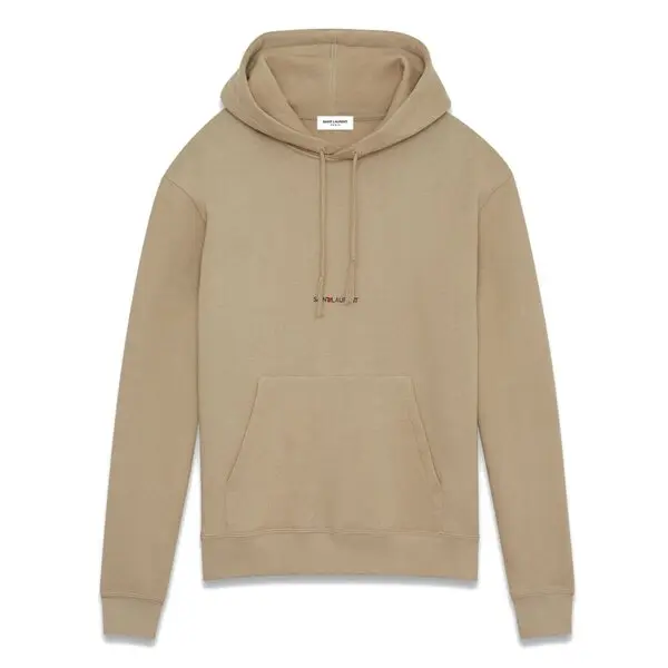 Saint Laurent Rive Gauche Hoodie - Sand