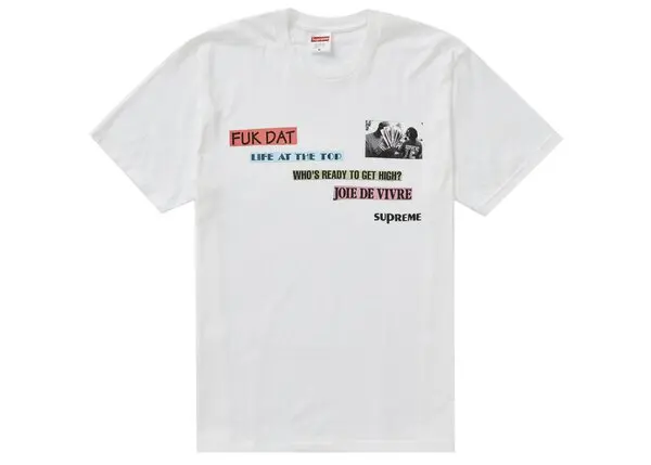 Supreme Joie De Vivre Tee Shirt - White