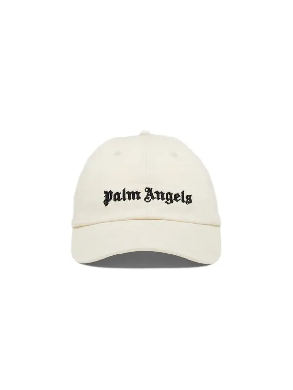 Palm Angels Logo Cap - White