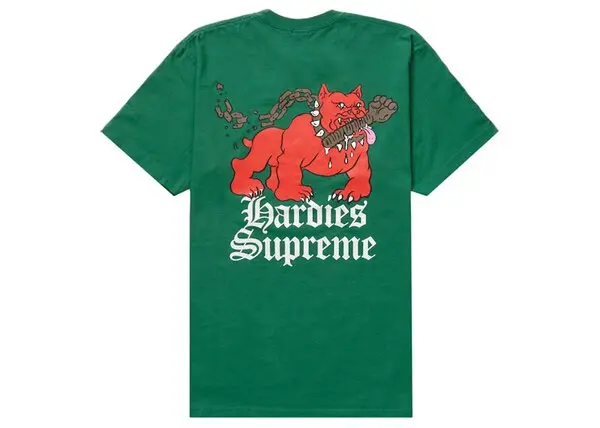 Supreme Dog Tee Shirt - Light Pine