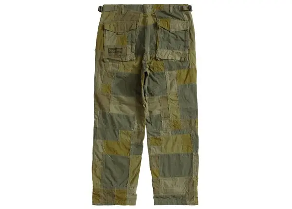Supreme Junya Watanabe Cdg Patchwork Cargo Pant - Olive