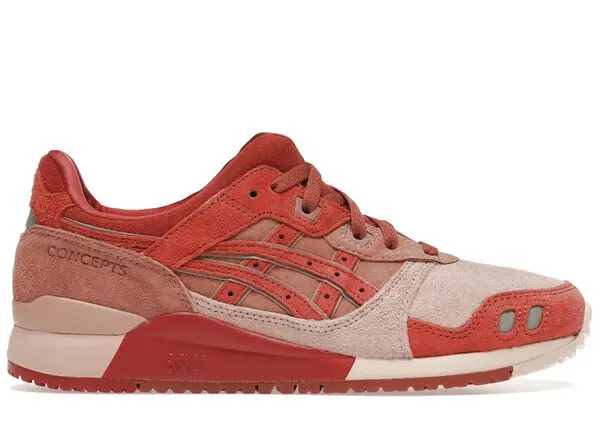Asics Gel-lyte Iii Concepts Otoroin Sneakers - Coral Cloud/pure Silver