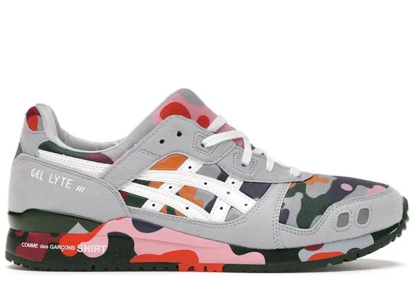 Asics Gel Lyte Iii Comme Des Garcons Shirt Sneakers - Grey