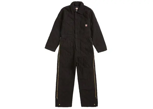 Supreme Dickies Quilted Denim Coverall - Black