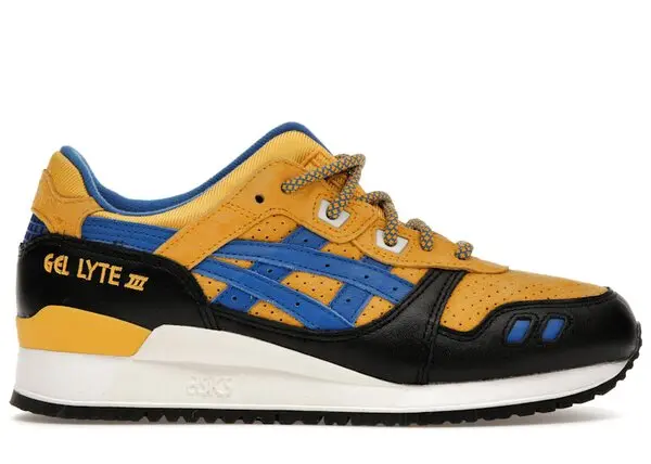 Asics Gel-lyte Iii '07 Remastered Kith Marvel X-men Wolverine 1975 Sneakers - Yellow/blue/black