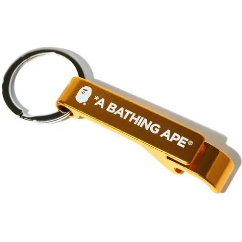 A BATHING APE Bottle Opener Keychain