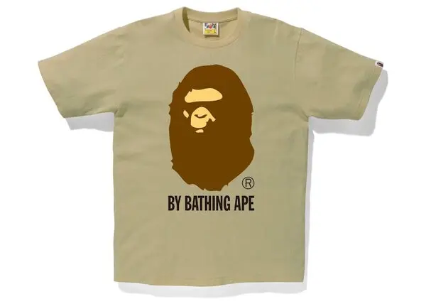 A BATHING APE By Bathing Ape Tee Shirt - Beige