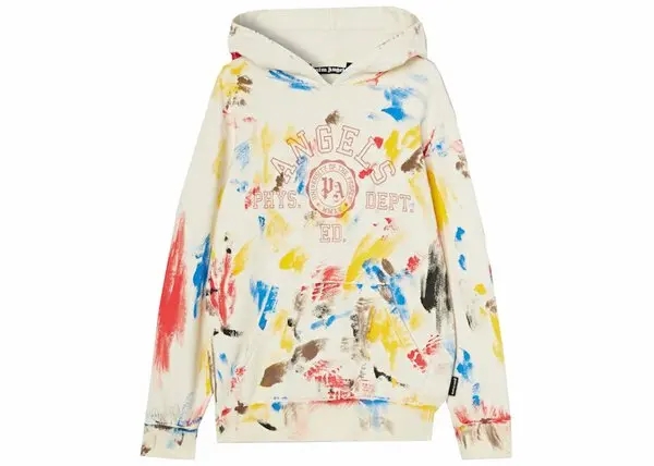 Palm Angels Painted College Hoodie
