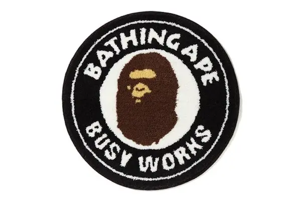 A BATHING APE Busy Works Rug