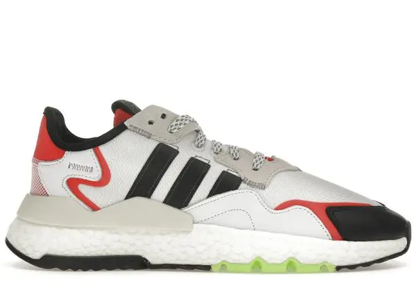 Adidas Nite Jogger Sneakers - Cloud White/core Black