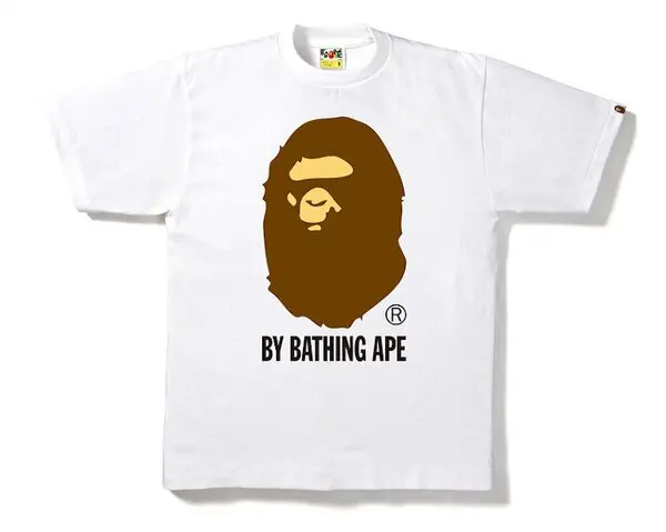 A BATHING APE By Bathing Tee Shirt - White