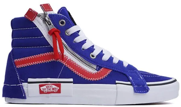 VANS Sk8-hi Capin Sneakers - Surf The Web/racing Red