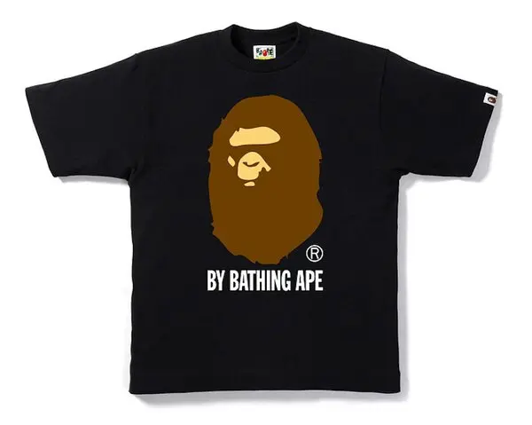 A BATHING APE By Bathing Tee Shirt - Black