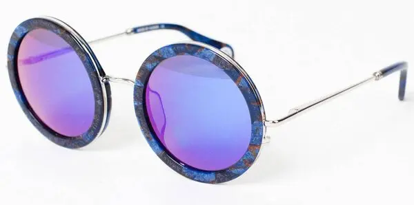 A BATHING APE Bs13027 Sunglasses - Blue