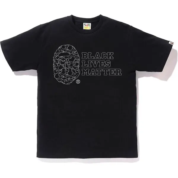 A BATHING APE Lives Matter T-shirt
