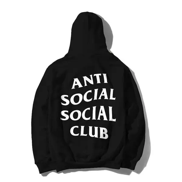 ANTI SOCIAL SOCIAL CLUB Mind Games" Hoodie - Black