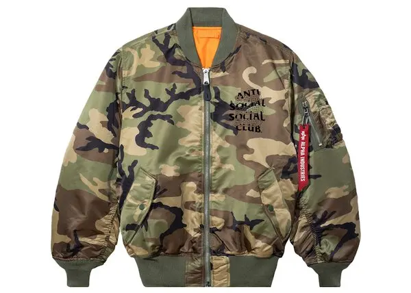 ANTI SOCIAL SOCIAL CLUB Kaburosai Jacket - Camo