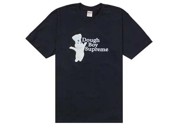 Supreme Doughboy Tee Shirt - Navy Blue