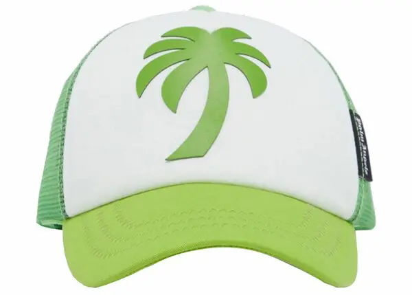 Palm Angels Palm Tree Trucker Hat - Light Green