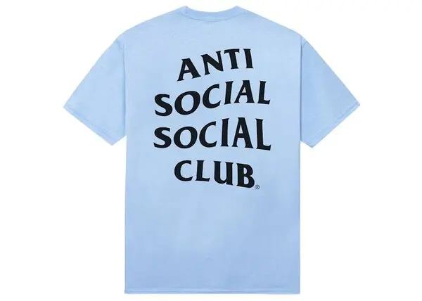 ANTI SOCIAL SOCIAL CLUB Mind Game Tee Shirt - Blue