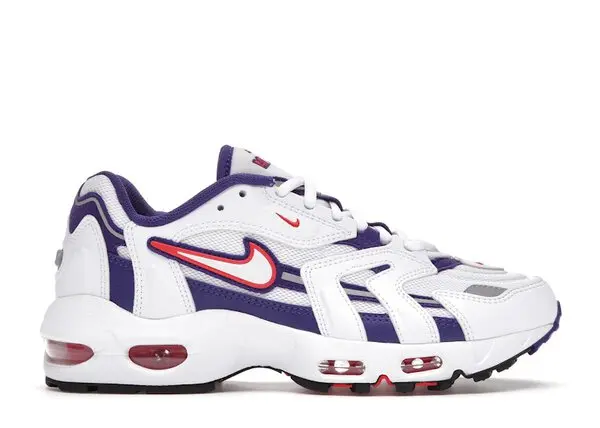 Nike Air Max 96 Ii Cherry Sneakers - White/comet Redone-colorgrape Ice