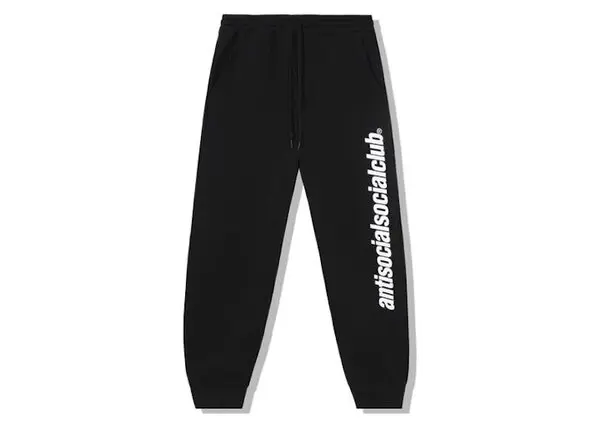 ANTI SOCIAL SOCIAL CLUB Official Sweatpants - Black