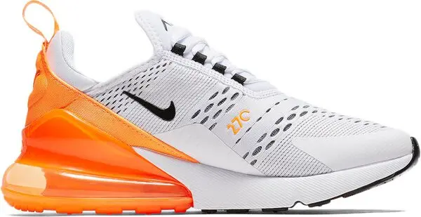 Nike Air Max 270 - White/black/orange