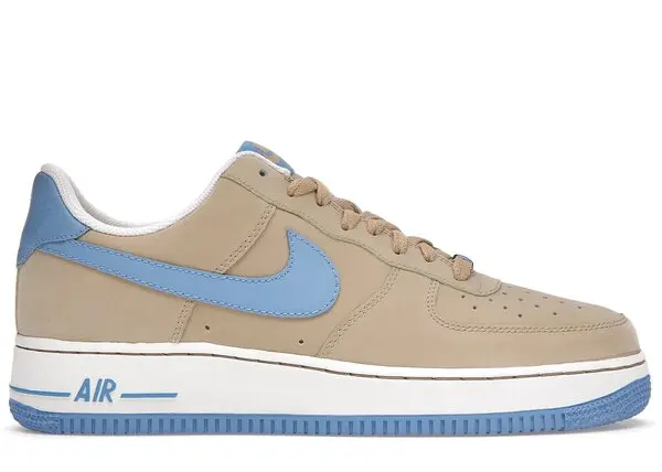 Nike Force 1 Low Sneakers - Linen/university Blue