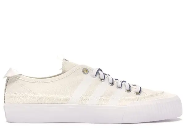 Adidas Nizza Donald Glover Sneakers - Off White/cloud White/customized