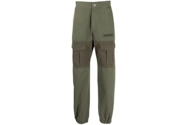 Palm Angels Panelled Pocket Cargo Trousers