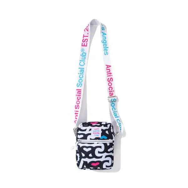 ANTI SOCIAL SOCIAL CLUB Negative Space Side Bag - White