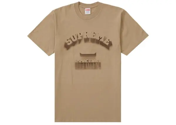 Supreme Shadow Tee Shirt - Khaki