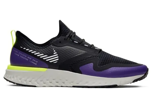 Nike Odyssey React Shield 2 Sneakers - Black/voltage Purple